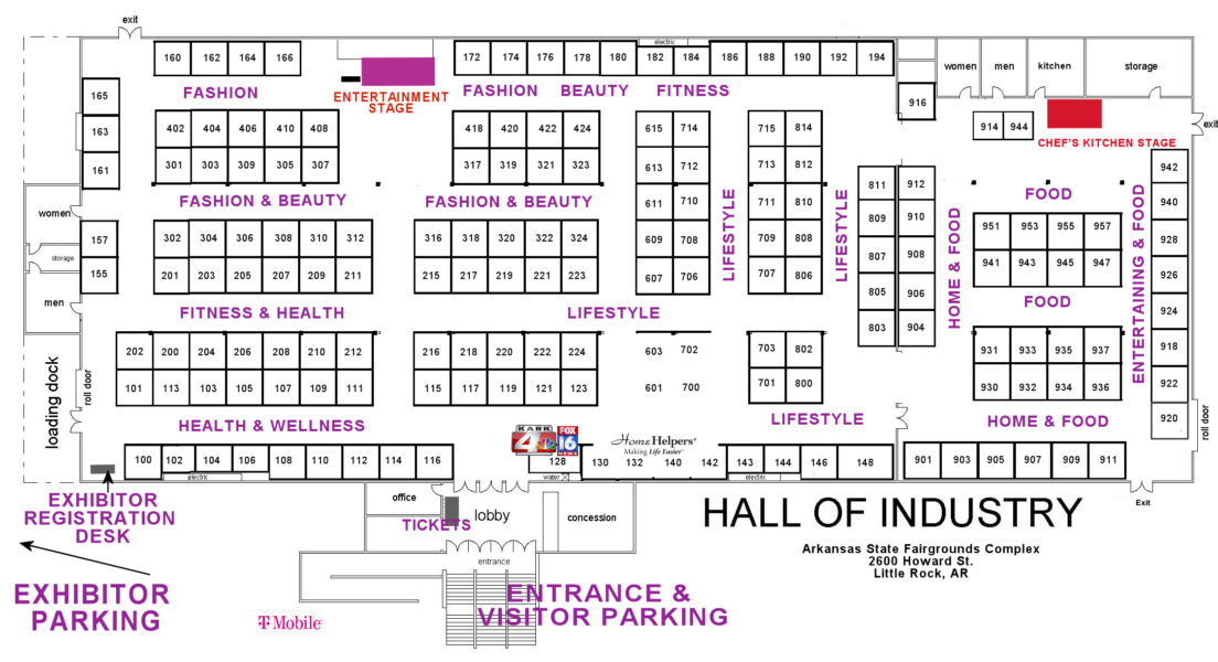 CA 2023 Booth Layout - Women's Expo With A Cause